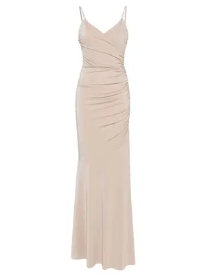 Chiara Boni La Petite Robe Nucciade Maxi Dress - Neutrals