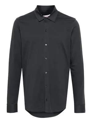 Orlebar Brown Giles Cotton Silk Shirt - Grey