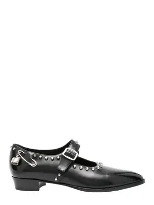 Bally Gerwin Studded Leather Loafers - Black