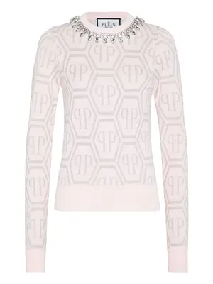 Philipp Plein Monogram Jumper - Pink