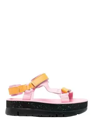 Camper Camper Oruga Up Platform Sandals Pink