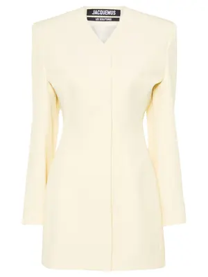 Jacquemus La Robe Cubo Mini Dress - Yellow