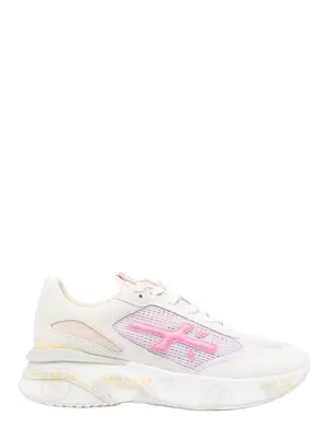 Premiata Moerun Distressed Sneakers - Neutrals