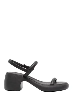 Camper Thelma 65mm Leather Sandals - Black