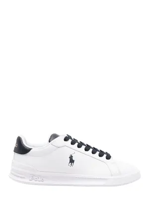 Polo Ralph Lauren Leather Sneakers - White