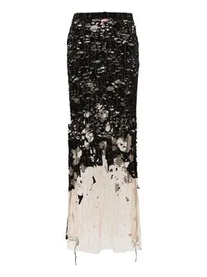 DIESEL® Diesel O-Leena Devoré-Tulle Skirt