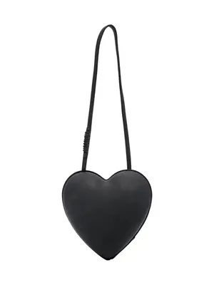 Moschino Heartbeat Shoulder Bag Black