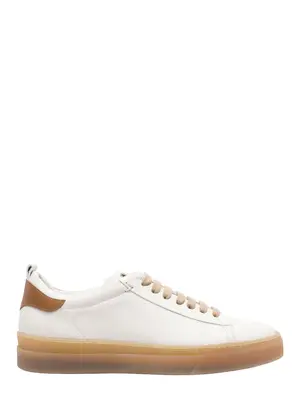SCAROSSO Joseph Leather Sneakers - White