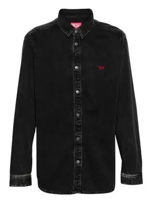 DIESEL® D-simply Denim Shirt - Black