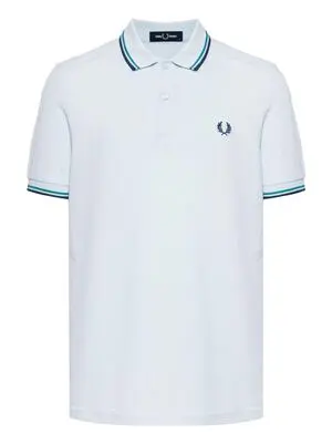 Fred Perry Twin Tipped Polo Shirt - Blue