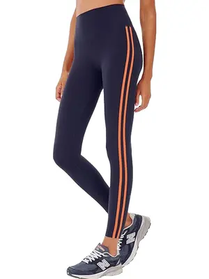 Splits59 Splits59 High-Waist Airweight 7/8 Leggings With Side Stripe Detail Navy
