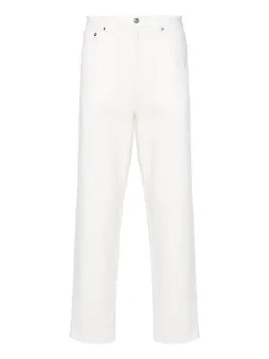 A.p.c. Martin High-rise Straight-leg Jeans - White