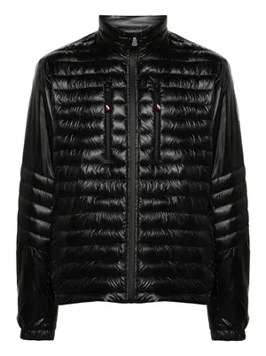 Moncler High-shine Padded Jacket - Black