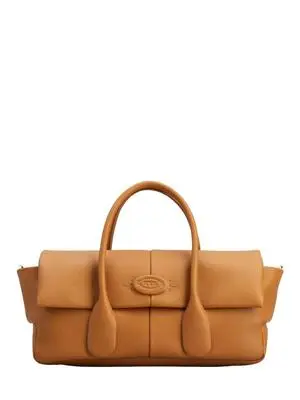 TOD'S Small Leather Crossbody Bag - Brown