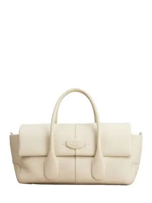 TOD'S Leather Tote - Neutrals