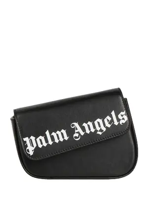 Palm Angels Calfskin Handbag - Black