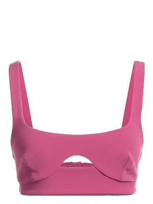 Patrizia Pepe Cropped Top - Purple