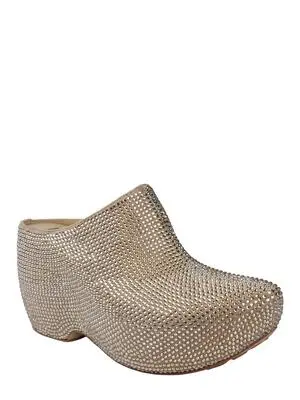ZIGI Ziska Embellished Clog - Natural Suede