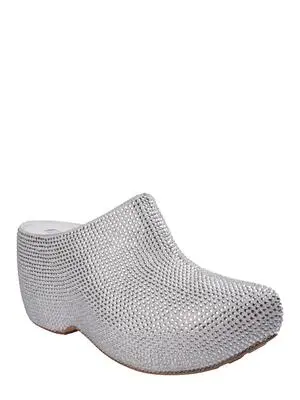 ZIGI Ziska Embellished Clog - Silver