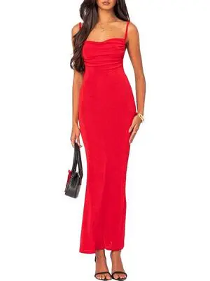 EDIKTED EDIKTED Clea Open Back Maxi Dress