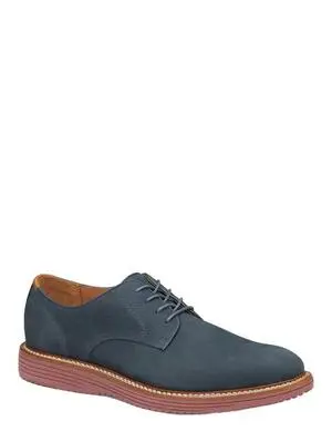 Johnston & Murphy Johnston & Murphy Upton Plain Toe Derby Navy Nubuck