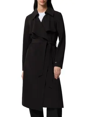 Soia & Kyo Dimitra Trench Coat - Black