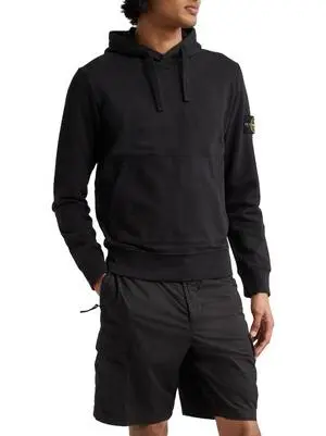 Stone Island Felpa Pullover Hoodie - Black