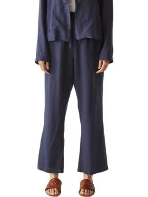 Michael Stars Nolan Linen Drawstring Pants Nocturnal