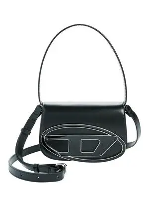 DIESEL® 1dr Leather Handbag - Black