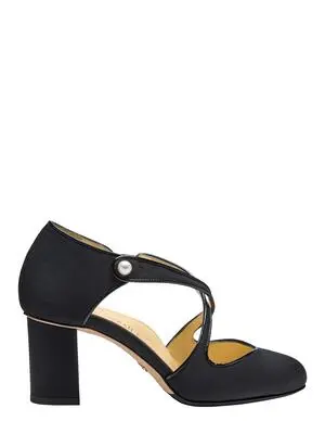 Sarah Flint Perfect Bobbie 70 Pumps Black Grosgrain