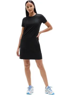 Athleta Essential Tee Mini Dress - Black