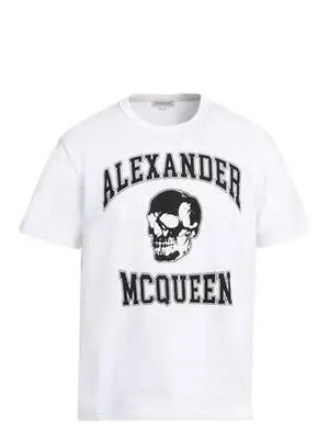 Alexander McQueen T-shirt Size Cotton - White