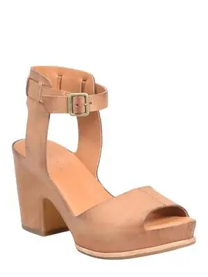 Kork-Ease® Kork-Ease® Stasia Platform Sandals Brown Leather