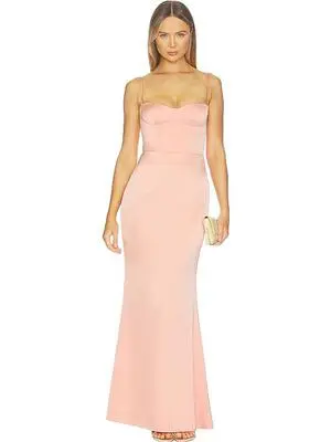 Katie May Yasmin Gown - Apricot Blush