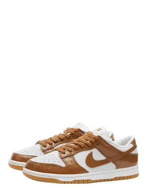 Nike Dunk Low Lx Sneakers - Phantom/ale Brown/metallic Gold