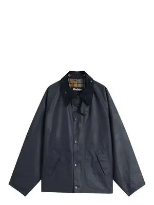 Barbour Transport Wax Jacket - Navy