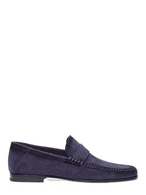 Santoni Santoni Paine-M1 Slip-On Loafers Blue