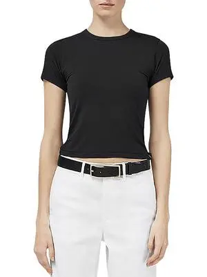 Rag & Bone Luca Baby Tee - Black