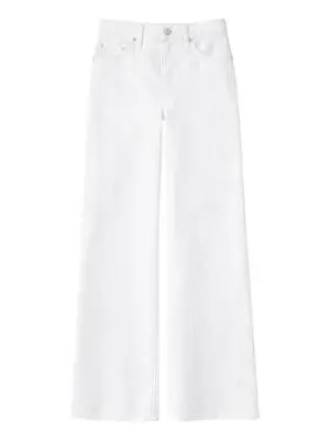 Rag & Bone Featherweight Logan High-Rise Jeans Optic White