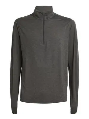 Vuori Ease Performance 2.0 Half-zip Sweatshirt - Grey