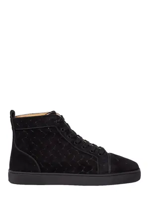 CHRISTIAN LOUBOUTIN Louis High-top Sneakers - Black