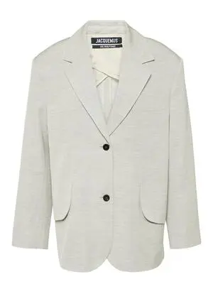 Jacquemus La Veste Titulo Oversized Blazer - Grey