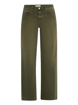L'Agence L'Agence Scottie High-Rise Wide-Leg Jeans Picholine