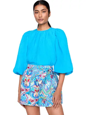MARIE OLIVER Marie Oliver Harly Top Bondi Blue
