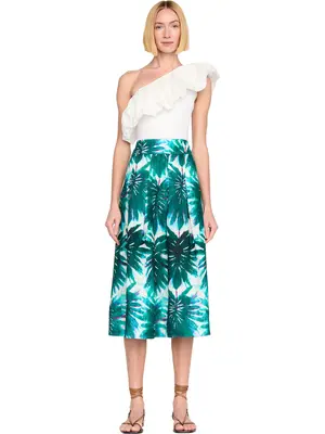 MARIE OLIVER Marie Oliver Frankie Skirt Monstera