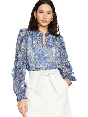 MARIE OLIVER Marie Oliver Hadley Blouse