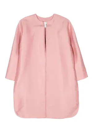 MANZONI 24 Interwoven Cotton-blend Coat - Pink