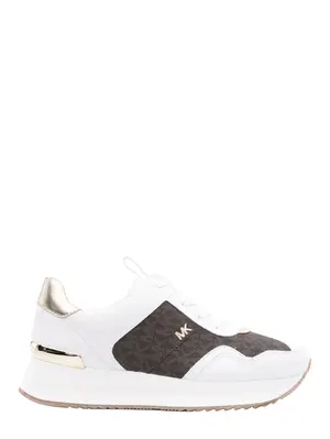 Michael Kors Raina Panelled Sneakers - White