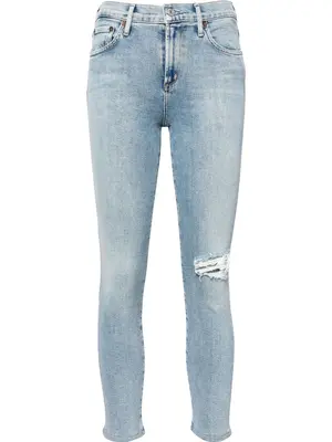 AGOLDE Sophie Skinny Jeans - Blue