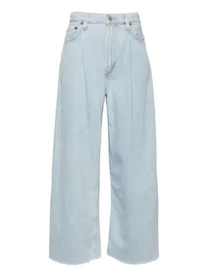 AGOLDE Dagna Cropped Jeans - Blue